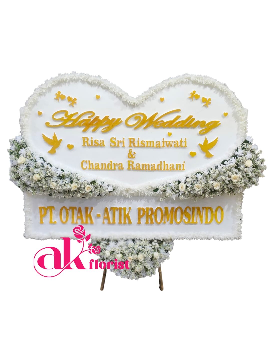 Bunga Ukiran Love Warna Putih: Desain Elegan, Suci, dan Penuh ...